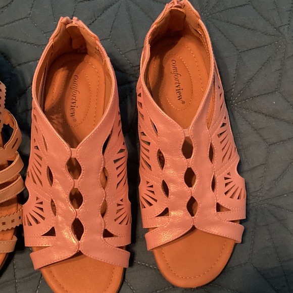 comfortview | Shoes | 2 Pair Of Sandals | Poshmark